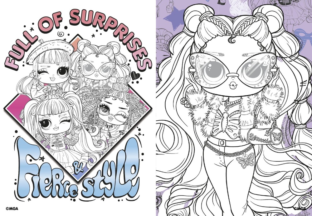 Книжка-розмальовка зі стікерами - Tweens Ali Dance купити